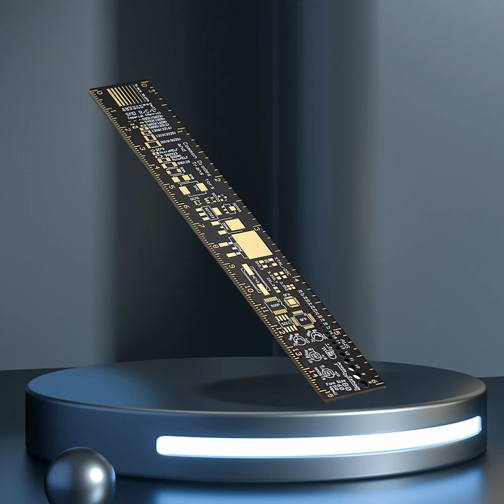 15cm-20cm-25cm-PCB-Ruler-R-4-Gold-Plated-PCB-Ruler-Printed-Circuit ...