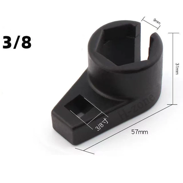 3/8" driven by 7/8" 22mm offset oxygen sensor socket Oxygen sensor ...