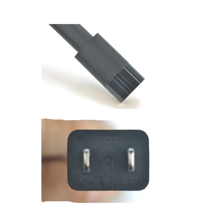Genuine Power Cord 2.5A 125V 300W For APPLE TV 4K Mac mini WELL SHIN WS ...