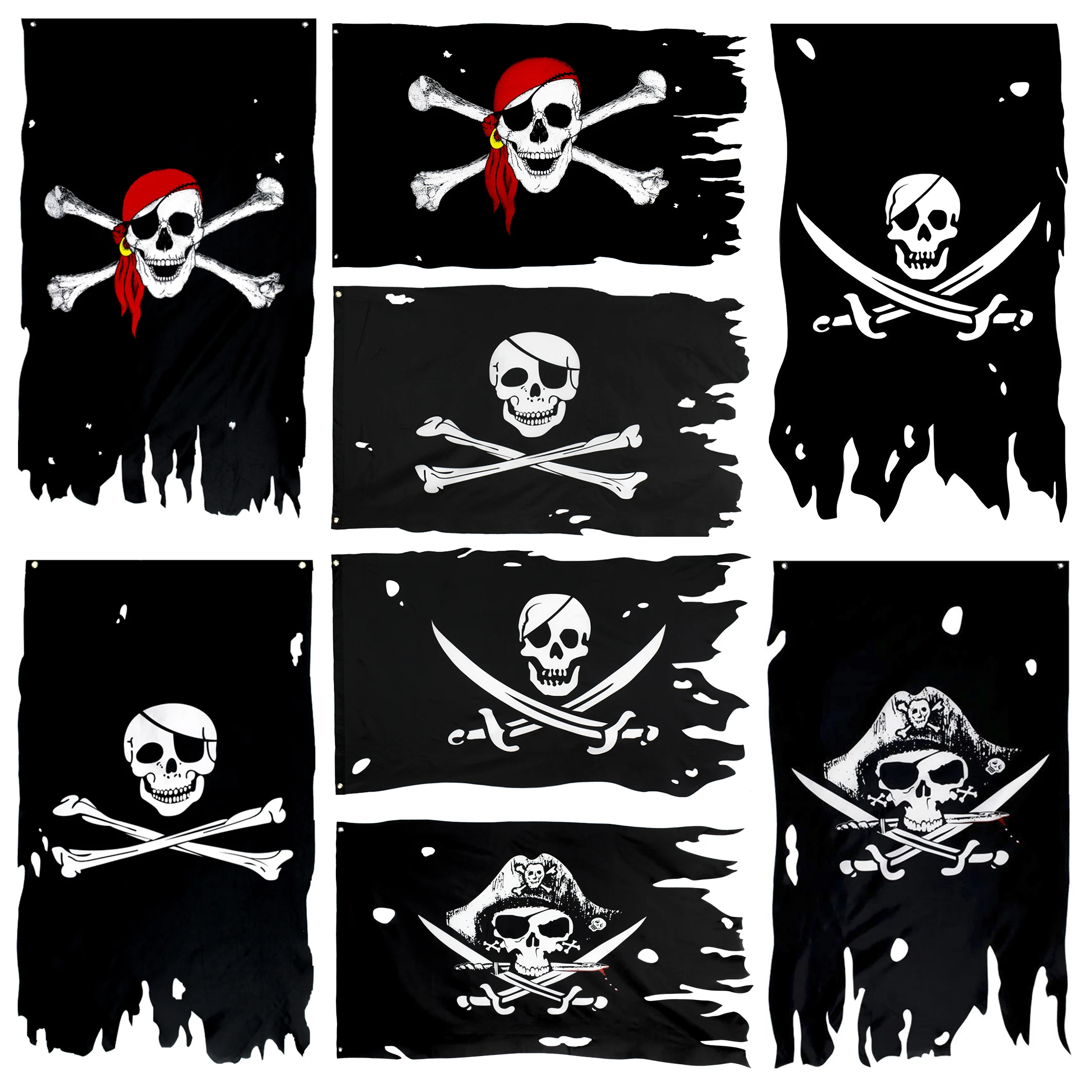 Diadema-con-cuchillo-y-huesos-cruzados-bufanda-roja-pecho-de-hombre ...