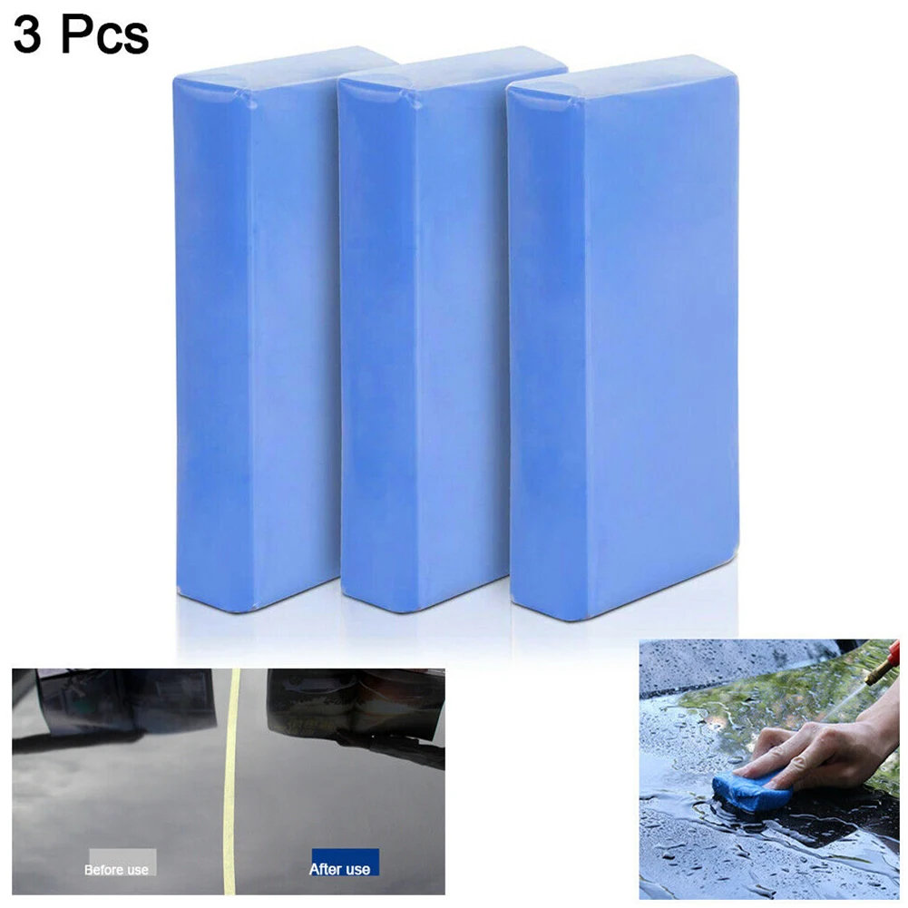 3PCS Car Cleaning Clay Bar Car Cleaning Auto Detailing Cleaner Marflo ...