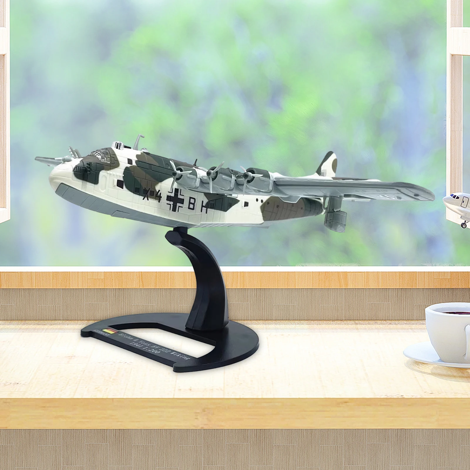 1-200-German-222-Seaplane-Plane-Model-Kids-Toys-Alloy-Fighter-Airplane ...