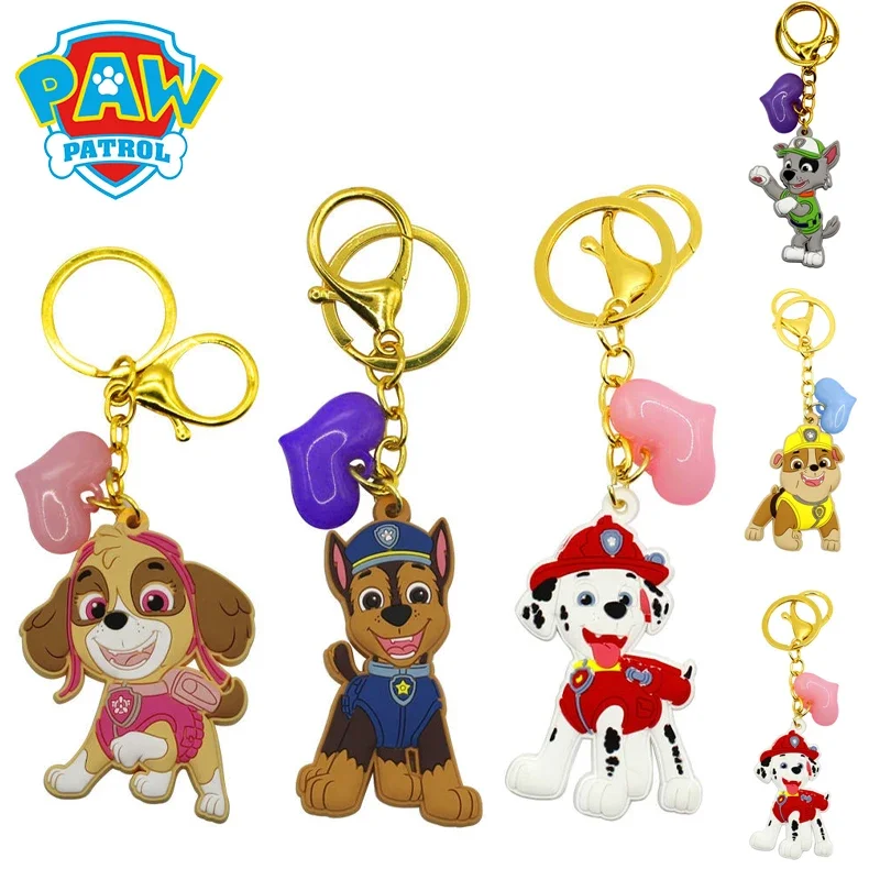 Paw-Patrol-Skye-Marshall-Anime-Keychain-Kawaii-Cartoon-Key-Rings-Key ...