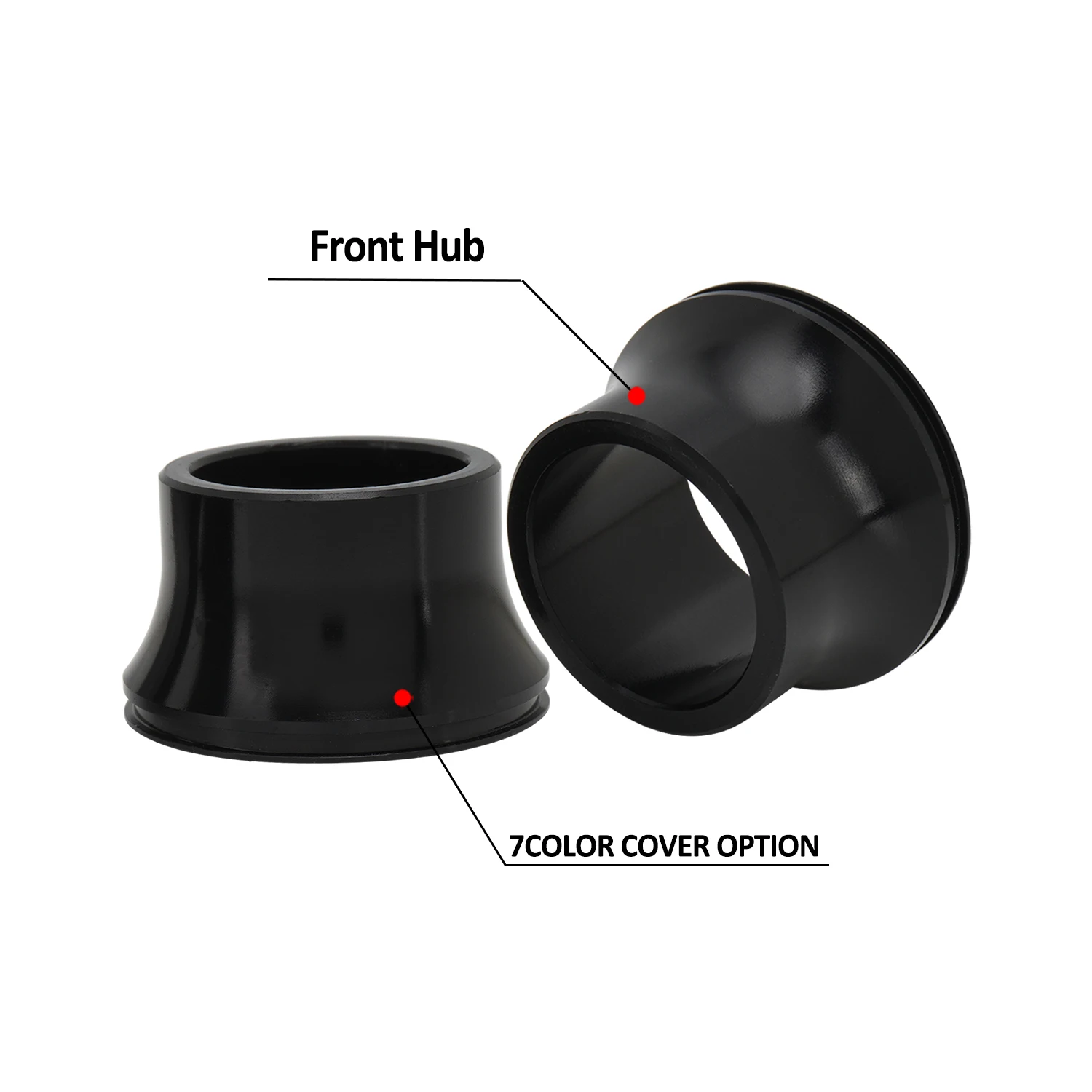 Motorcycle CNC Aluminum Front Wheel Hub Spacers For Surron Sur-ron Sur ...