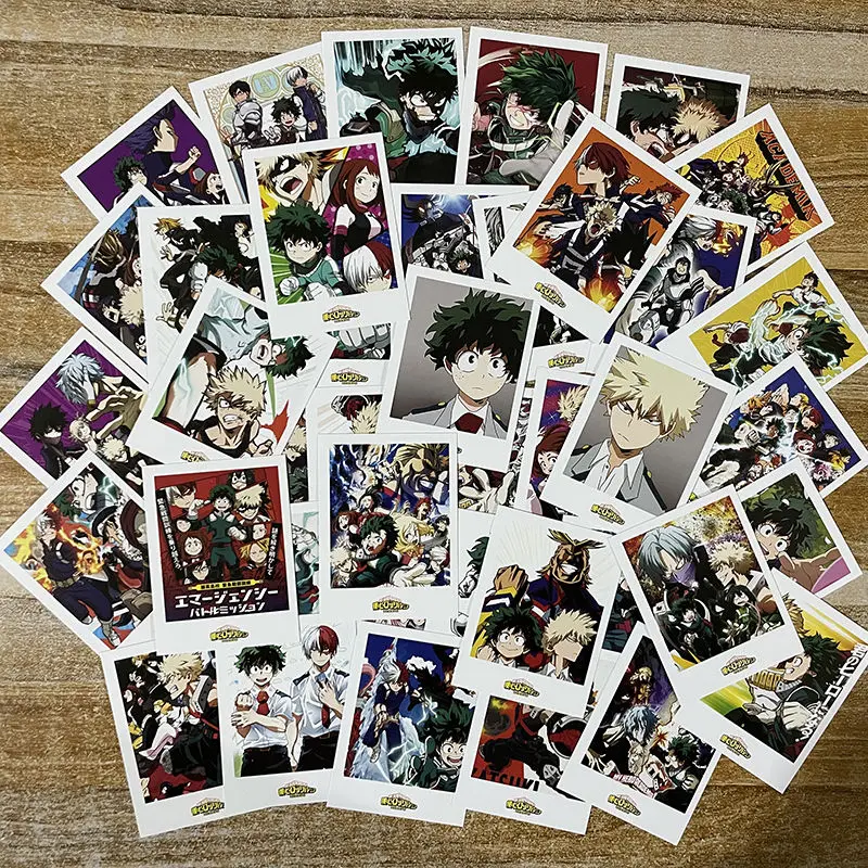 My-Hero-Academia-Lomo-Card-Midoriya-Izuku-Bakugou-Katsuki-Todoroki ...