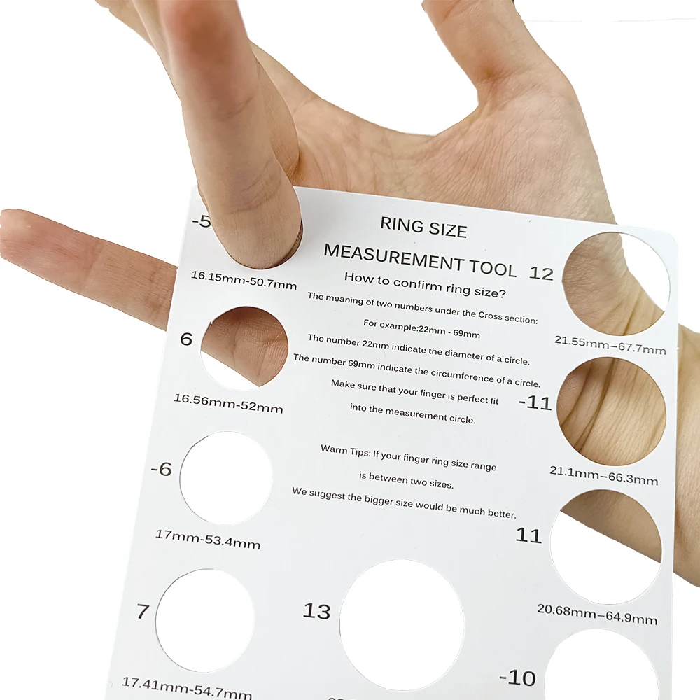 Anneau Mesure Doigt – Taille Tour De Doigt A Imprimer – EICQN
