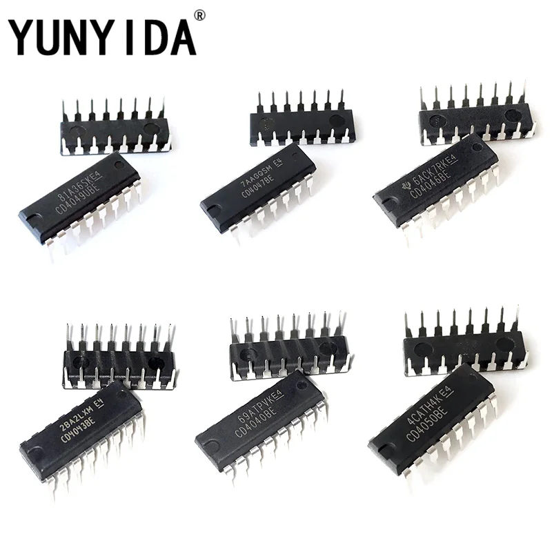 5 piezas nuevo y Original DIP CD4040BE CD4043BE CD4044BE CD4046BE ...