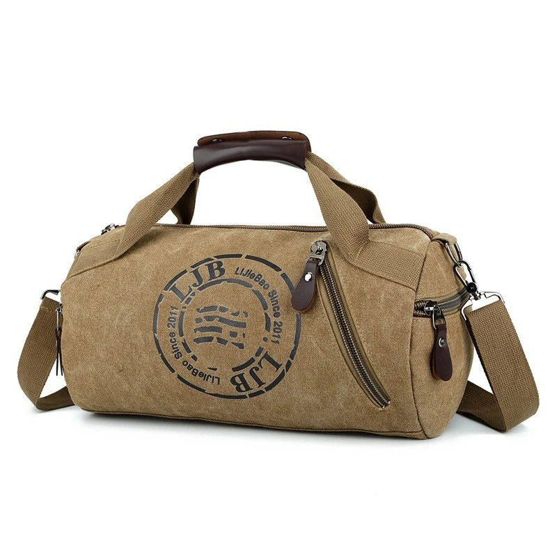 Durable Multifunction Handbag Men Canvas Sport Bag Training Gym Bag ...