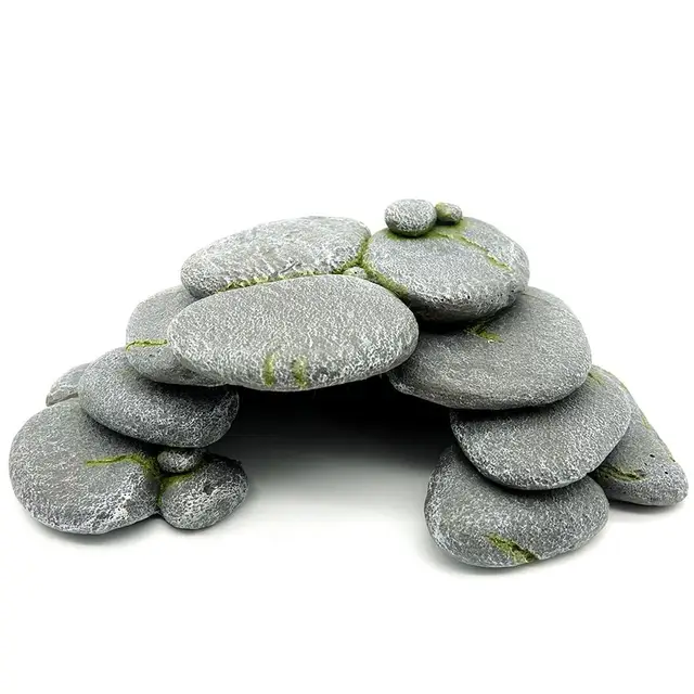 Reptile Hiding Cave Turtle Hide Rest Cave Reptiles House Basking Hide ...