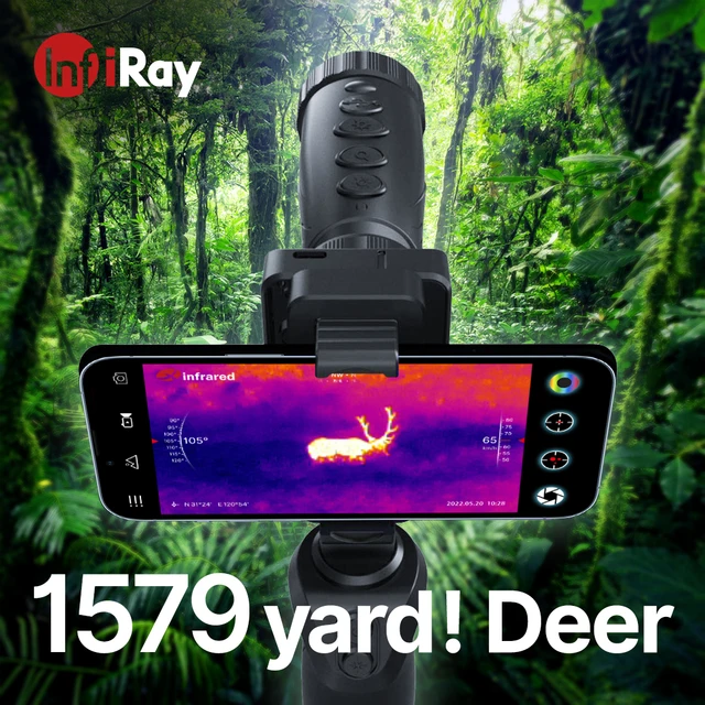 Xinfrared InfiRay Official T2pro Monocular Infrared Imager Thermal Imaging Camera Type C Night ...