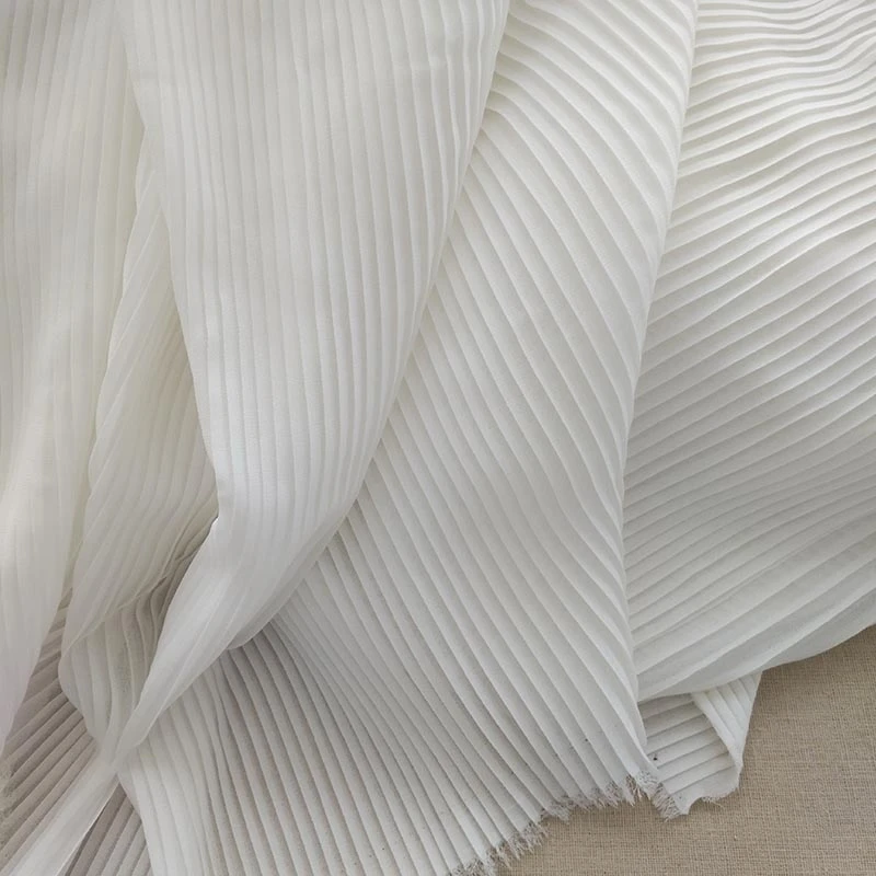 High-Twist-Pearl-Chiffon-Fabric-Organ-Pleated-Fabric-148cm-Wide-Home ...