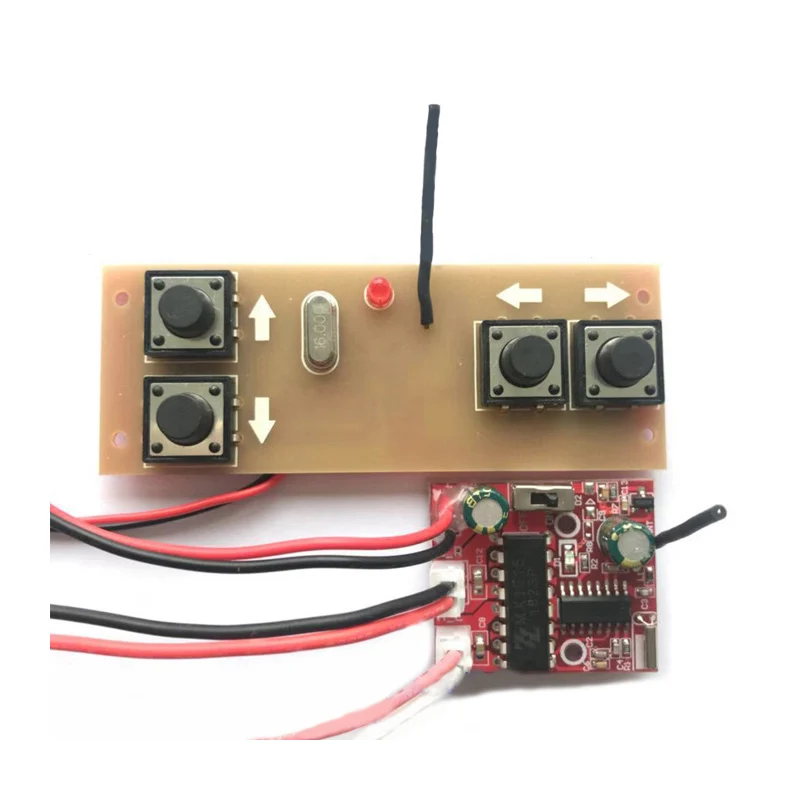 1set 4-channel Telecontrol 2.4g Remote Controller High Power Receiver ...