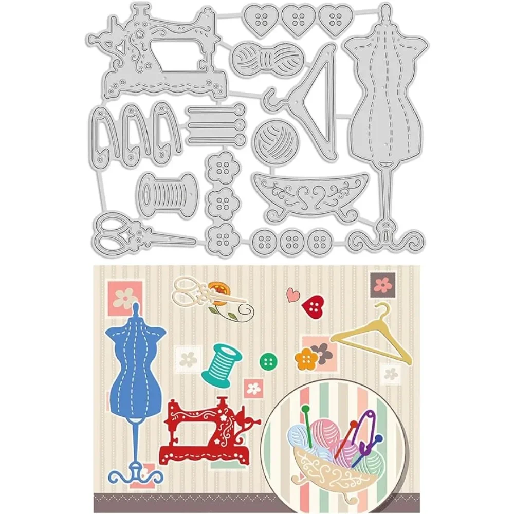 Sewing-Machine-Metal-Cutting-Dies-Coat-Hanger-Die-Cuts-for-DIY ...