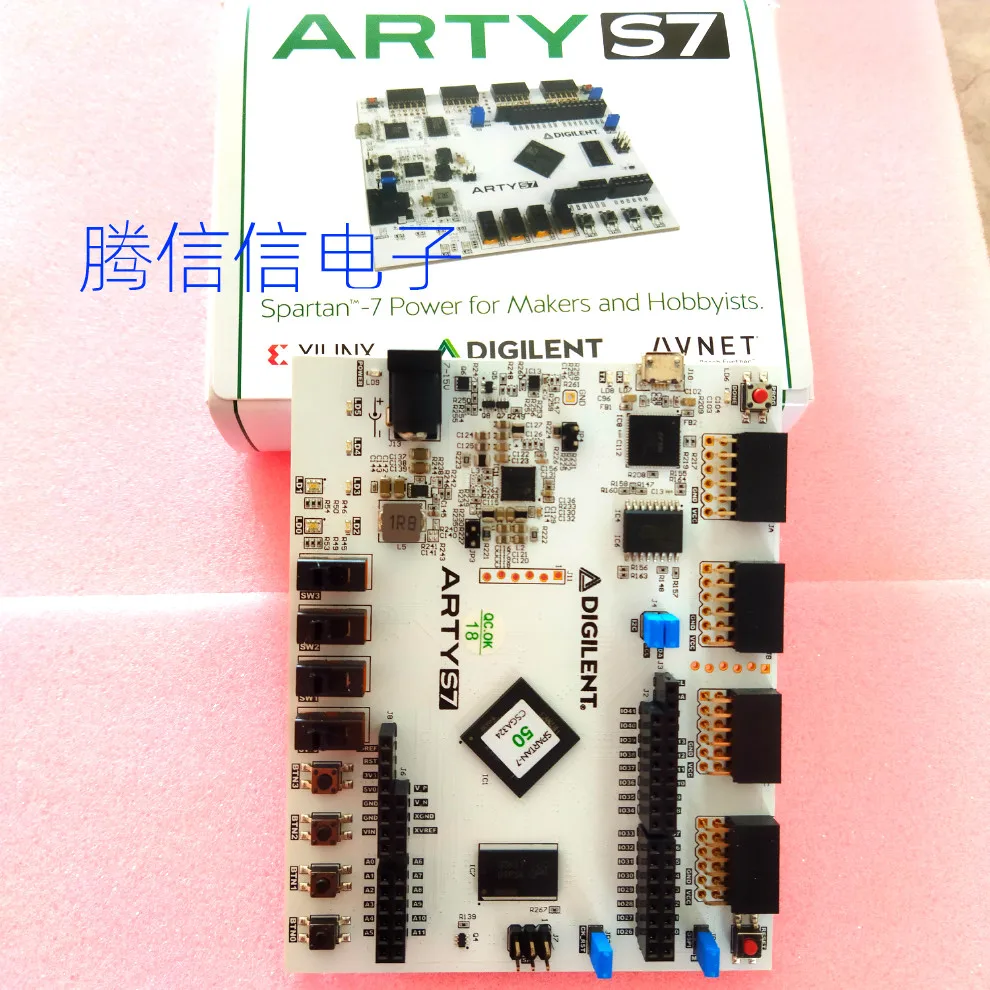 410-352-Digilent-Arty-S7-50-FPGA-XC7S50csga324-1-Spartan-7-xc7s50 ...