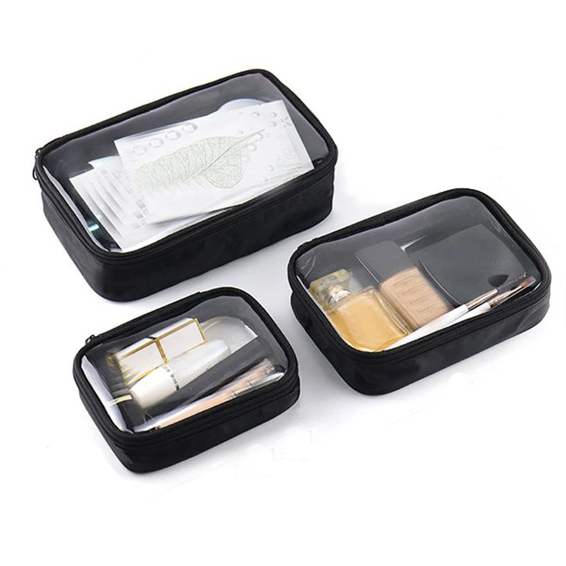 Waterproof-Transparent-Cosmetic-Bag-Women-Make-Up-Case-Travel-Zipper ...