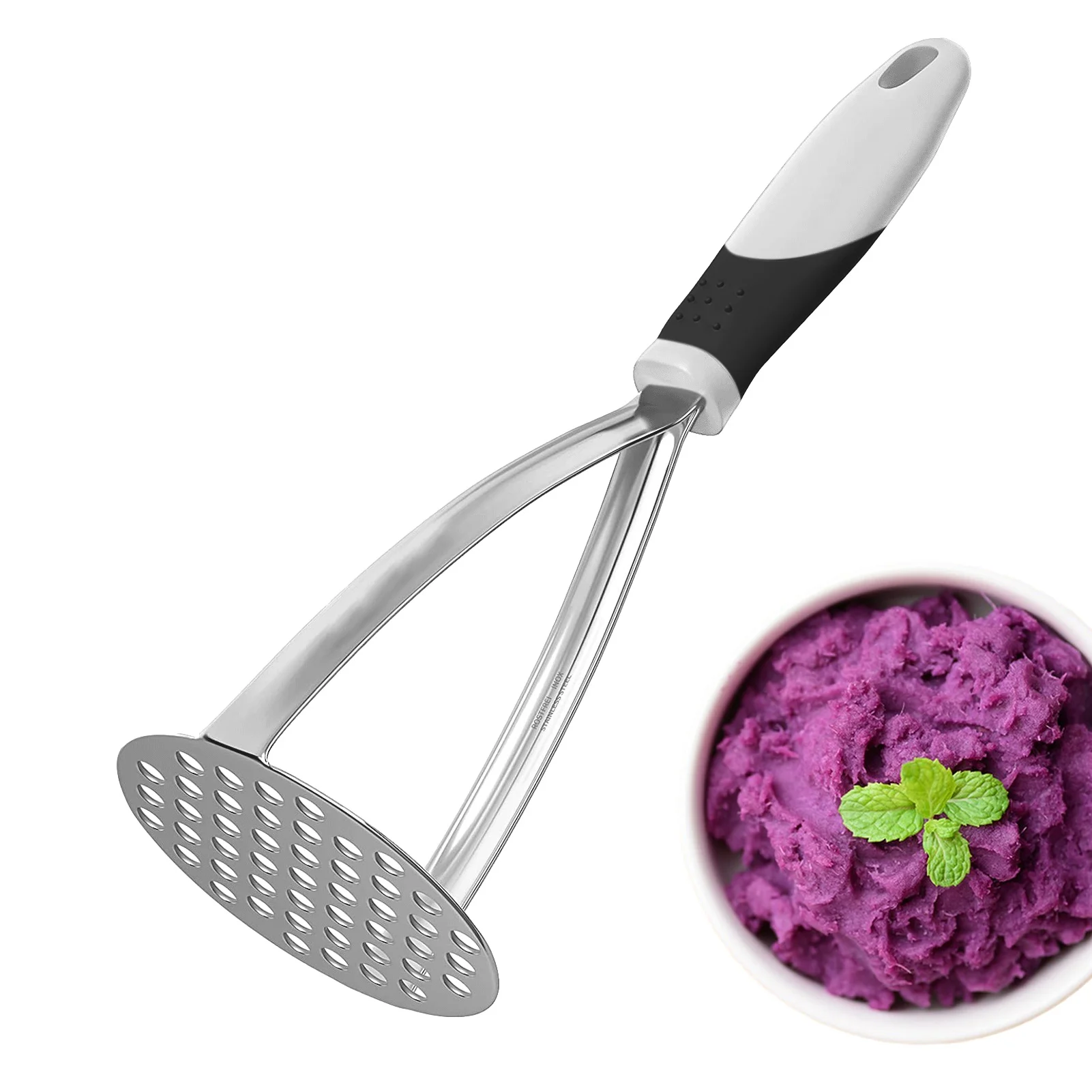 Pressed Potato Masher Ricer Puree Juice Maker Potato Pusher Smooth ...