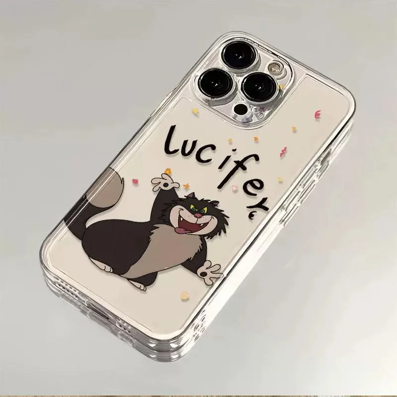 Cute-Disney-Cartoon-Cute-Lucifer-Cat-Disney-Phone-Case-For-iPhone-13-12 ...