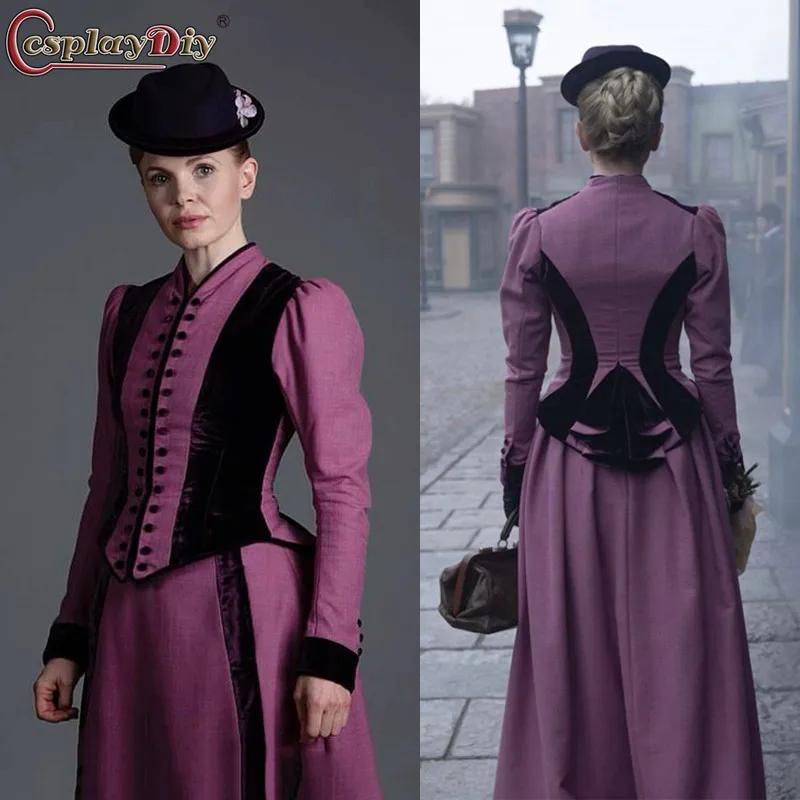 Cosplaydiy-Miss-Scarlet-And-The-Duke-Costume-Riding-Habit-Dress ...