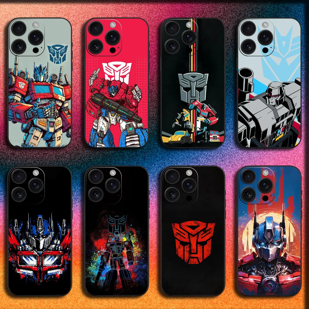 Cool T-Transformers Phone Case For iPhone 16,15,14,13,12,11,Pro,XS,Max ...