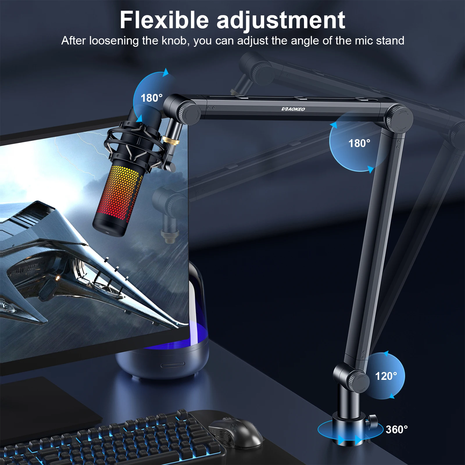 High-end-condenser-microphone-stand-Levitt-Rod-U87-live-microphone ...