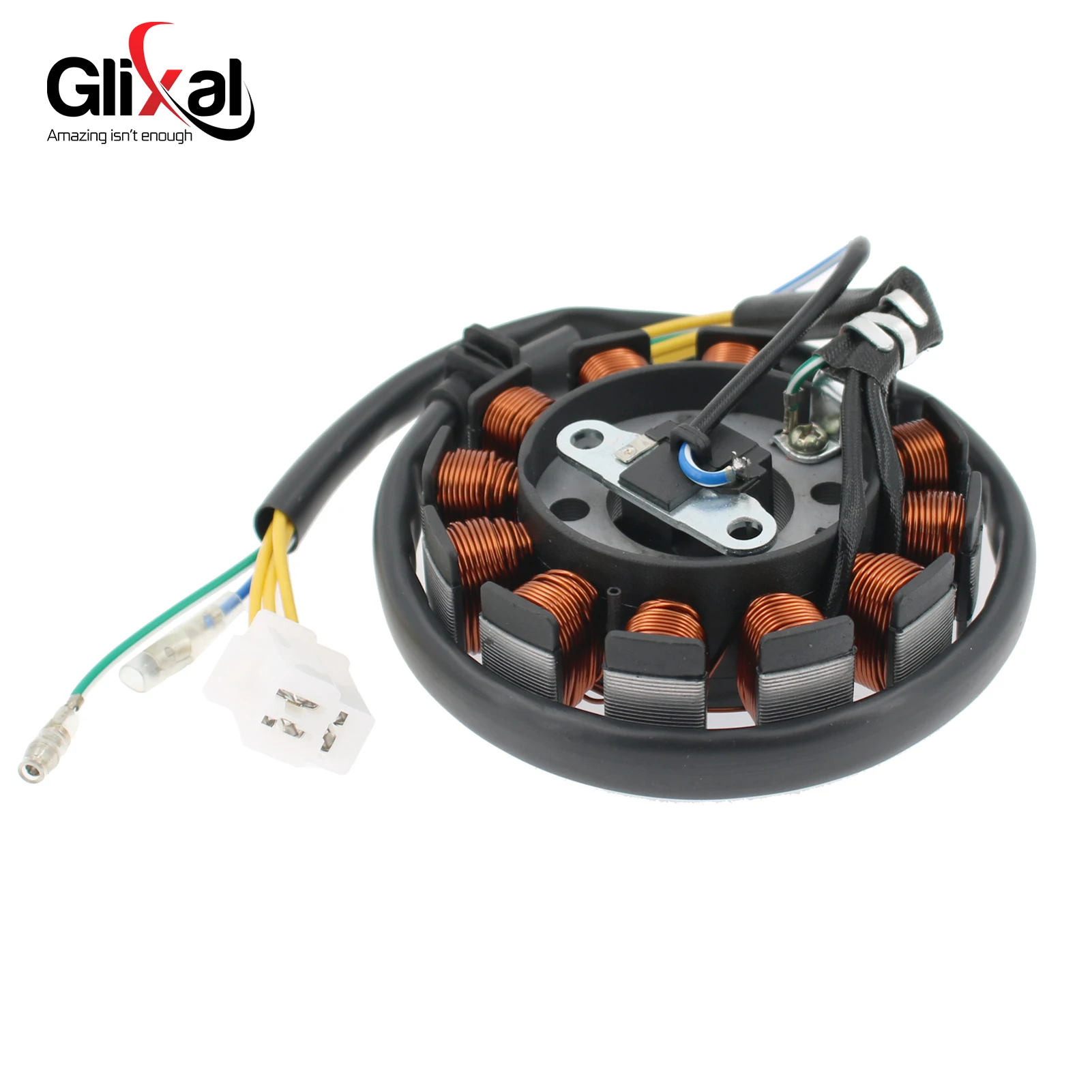 Glixal GY6 125cc 150cc 180cc 200cc 12 Coils DC Magneto Stator for ...