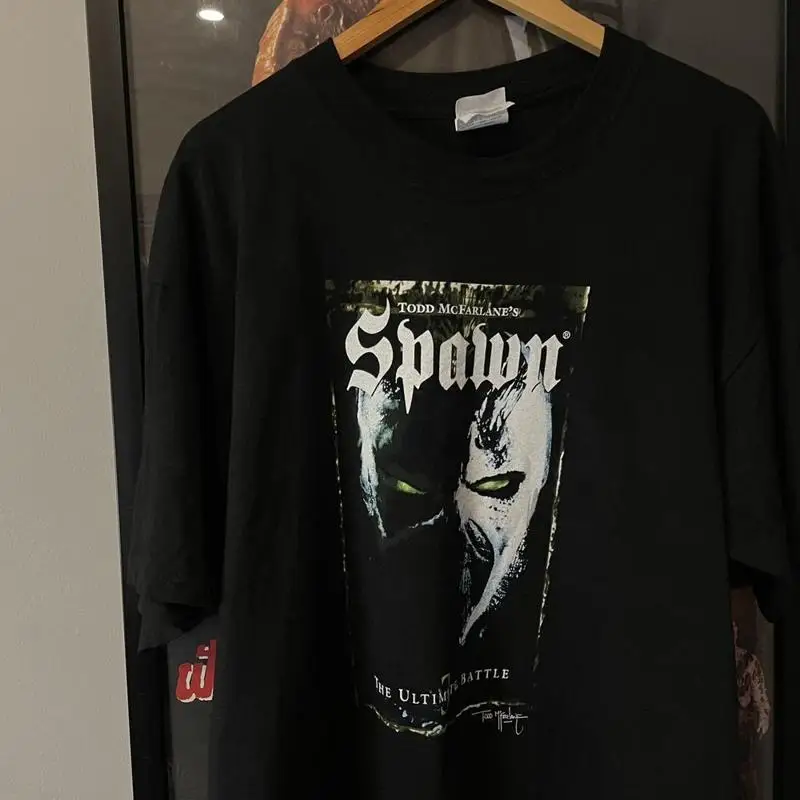 Spawn Mcfarlane Movie 90S T Shirt For Fan Black Reprint - AliExpress ...