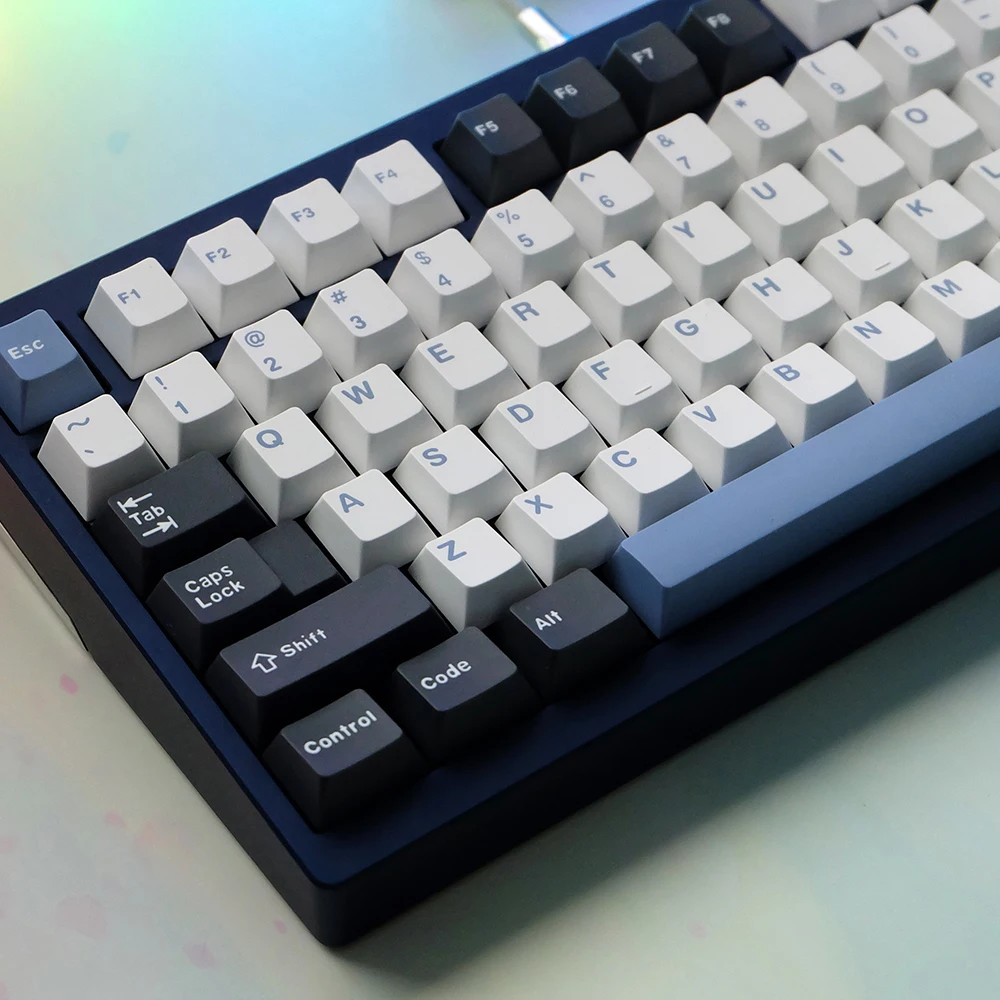 253 Keys Arctic Keycaps for Mechanical Keyboard AF Icon ABS Double Shot ...