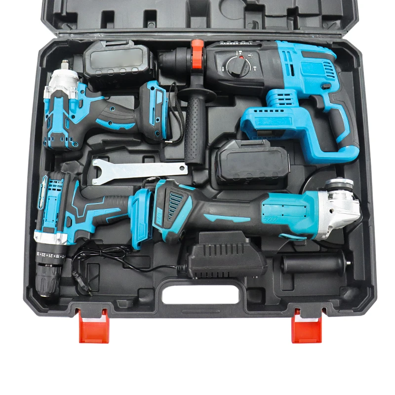 LANDSEA-Manufacturer-4-Tool-Cordless-Power-Tool-Combo-Kit-Brushless ...