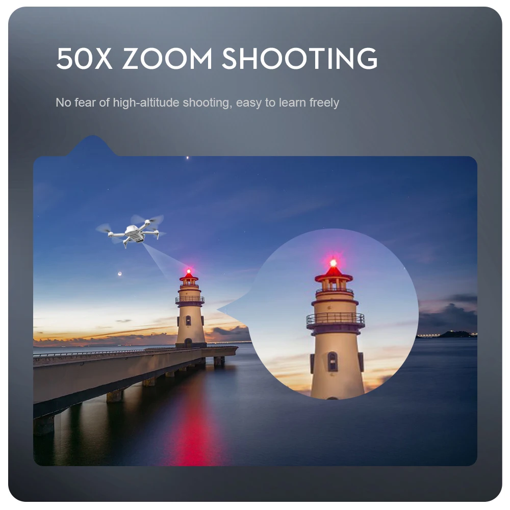 Blanc Mini 3 Pro 1B-Drone professionnel S6S Mini 3 Pro, GPS 4K, 5km, caméra HD, quadrirotor avec ...