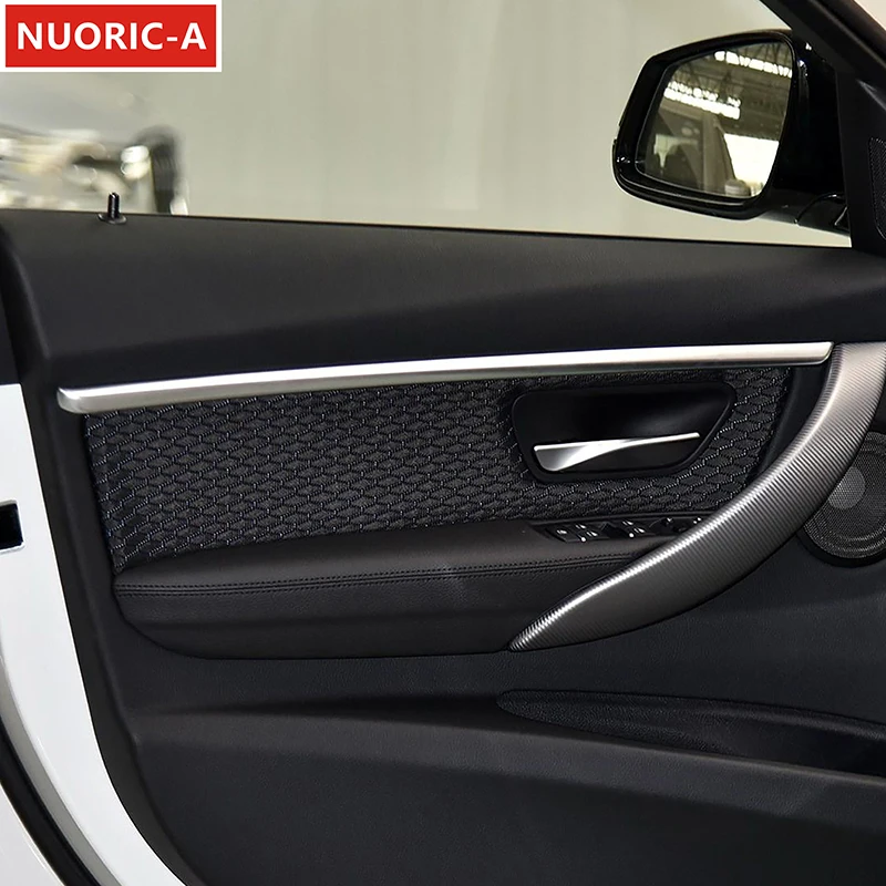 Car Door Decoration Strips Cover Trim For BMW 3 Series F30 2017-2019 ...