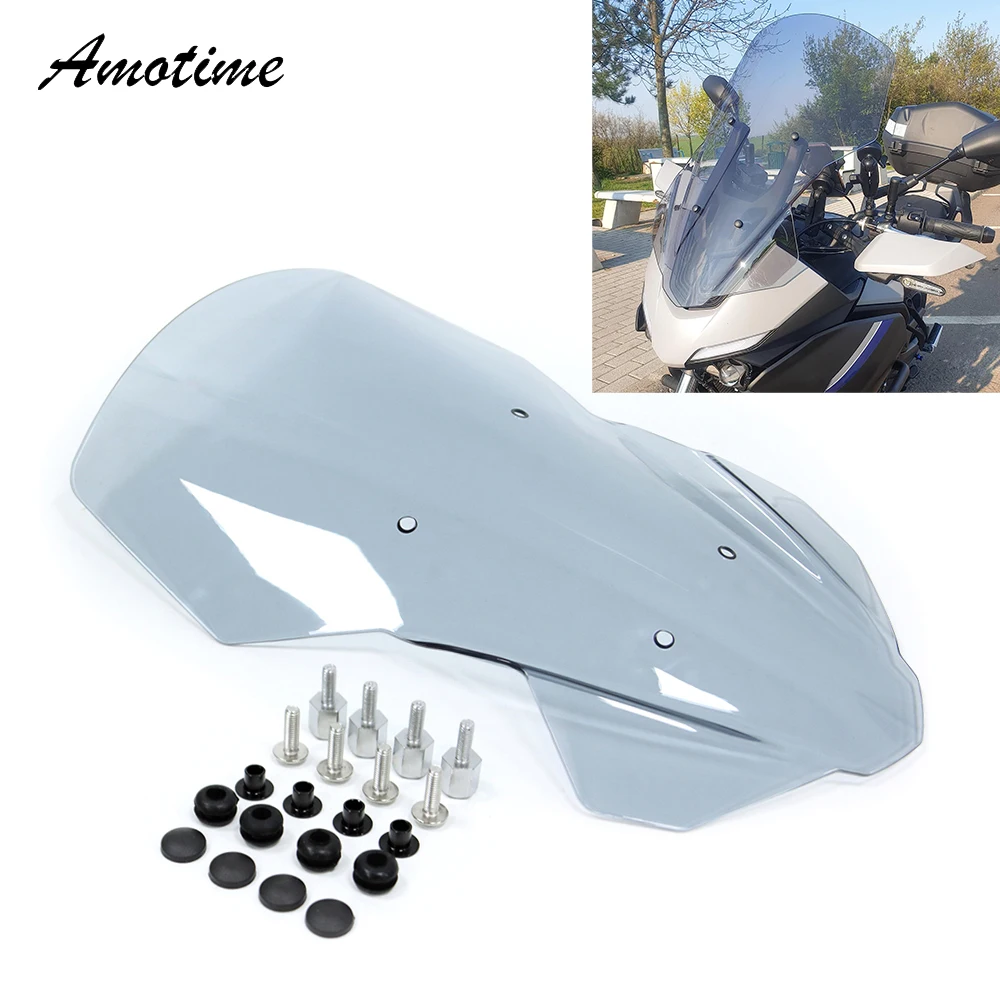 For-Yamaha-MT-07-MT07-Tracer-700-GT-2020-2021-2022-Windscreen ...