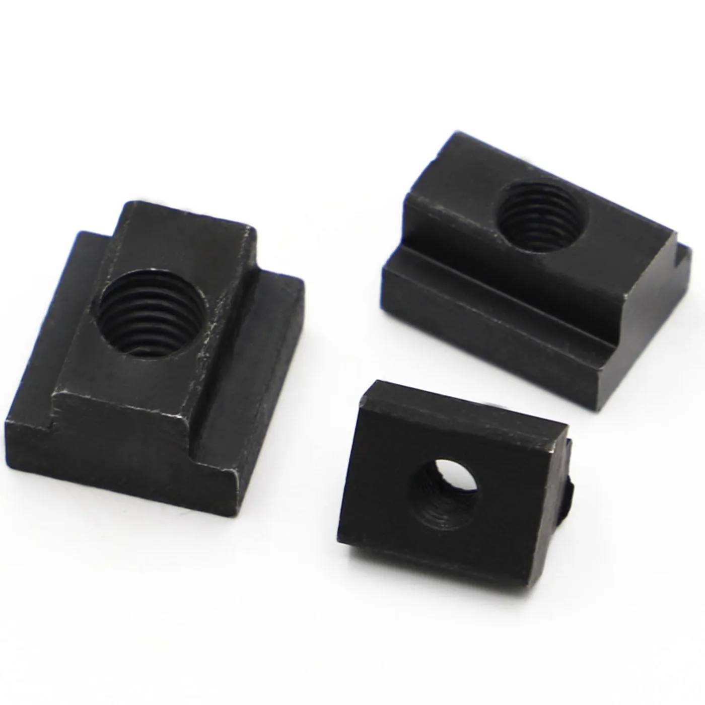 M6 Thread T-nut 3903-1236 PRO-SERIES 1040 Steel T-Slot Nut, Black Oxide ...