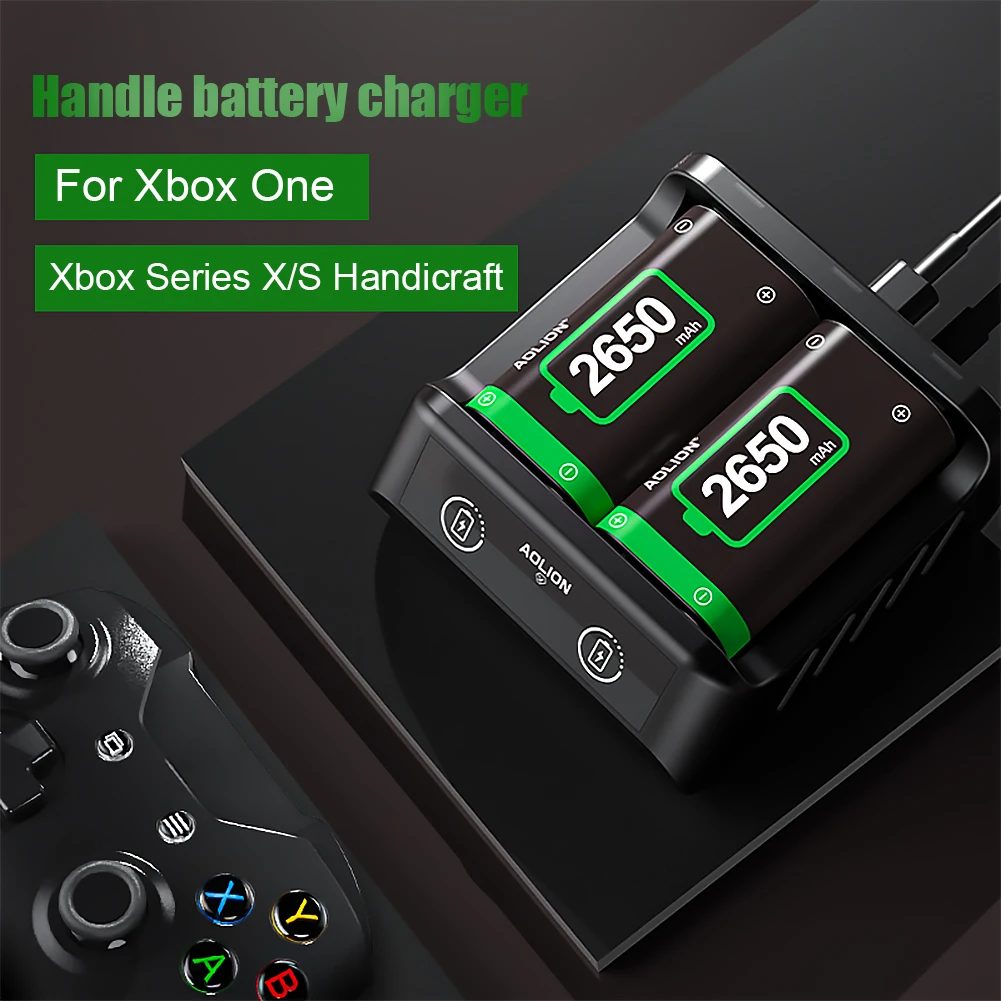 4-x2600mAh-Rechargeable-Battery-For-Xbox-Series-X-S-Xbox-One-S-X ...