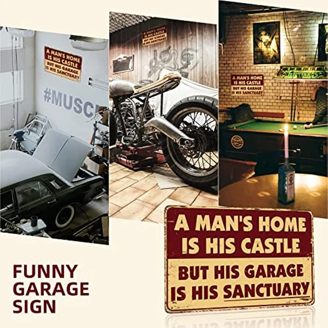 Man Cave Garage Decor