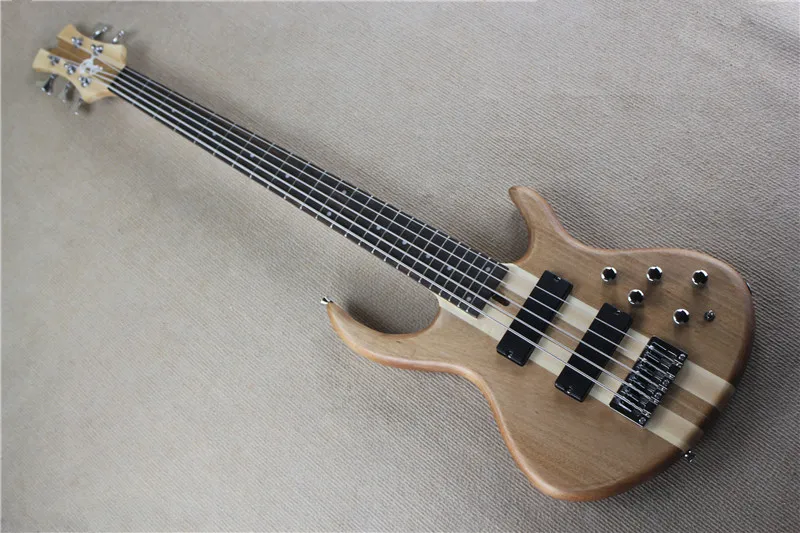 Wholesale-Top-quality-new-5-strings-bass-Neck-through-body-One-PC-Neck ...