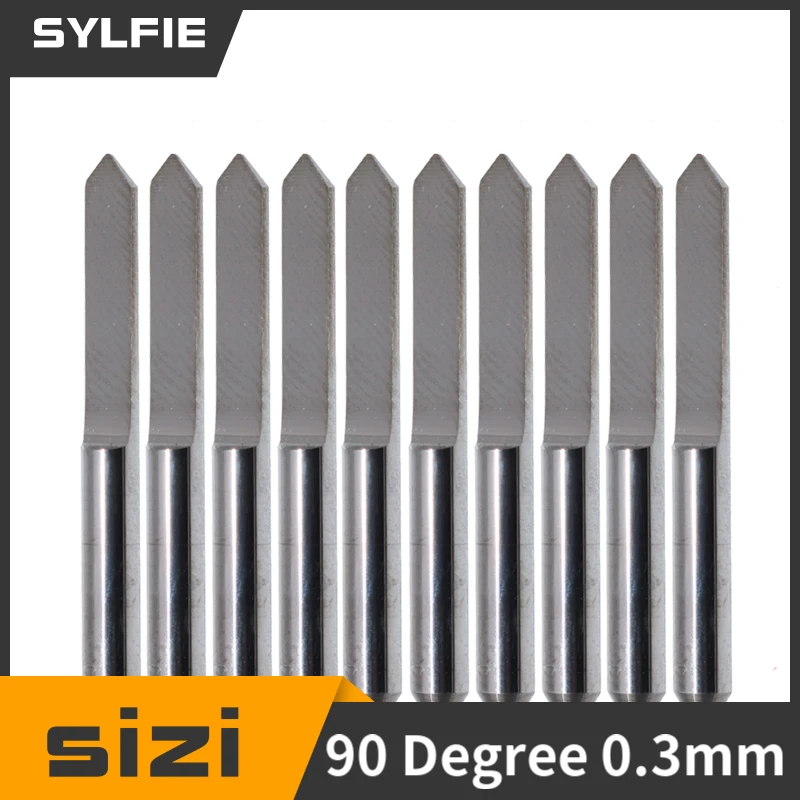 10Pcs-0-3mm-90Degree-Carbide-Engraving-Bits-CNC-Router-Tool-for-PCB ...