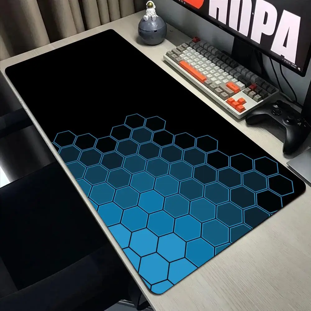 Hexagon-Geometric-Mouse-Pad-Desk-Mouse-Pad-Cute-HD-Desk-Pad-Extended ...