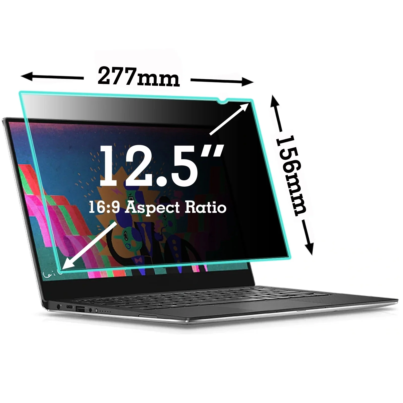 12-5inch-16-9-Privacy-Filter-Laptop-Screen-Protector-30-Degree-Anti-Spy ...