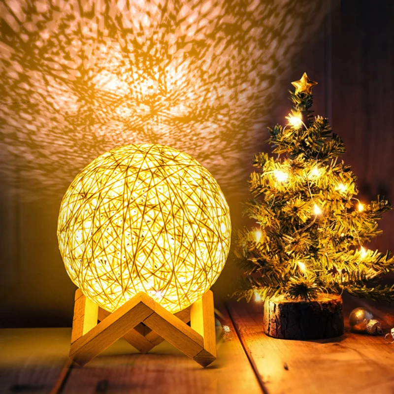 Nordic-Wooden-Rattan-Ball-Lights-USB-Projection-Rattan-Ball-Lamp ...