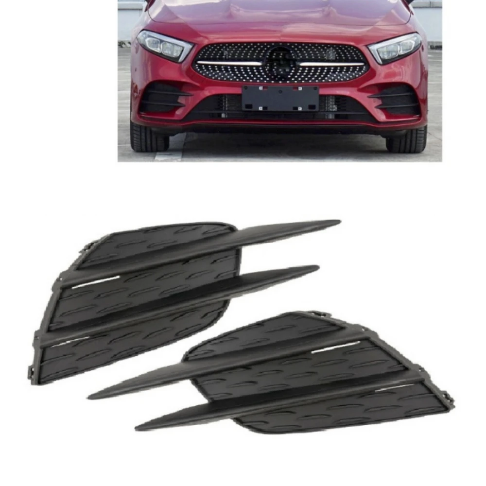 Front fog lamp cover, air vent, fog lamp grille For Mercedes Benz A ...