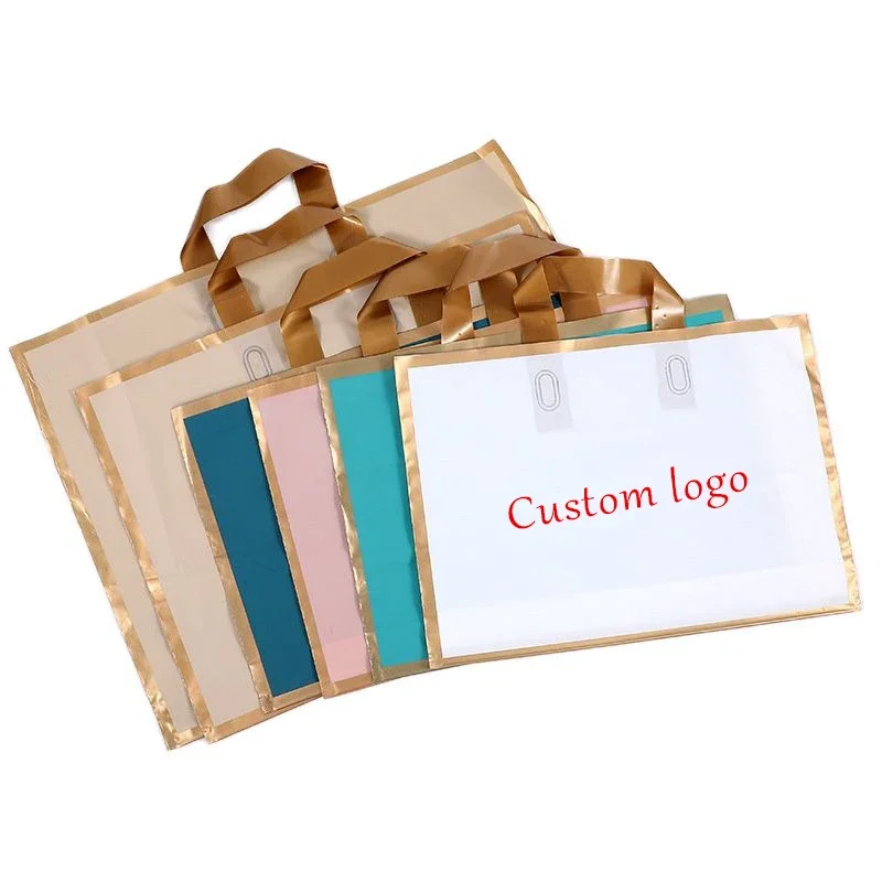 50pcs-Customized-Plastic-Bag-For-Shopping-Packaging-Printed-Custom-LOGO ...