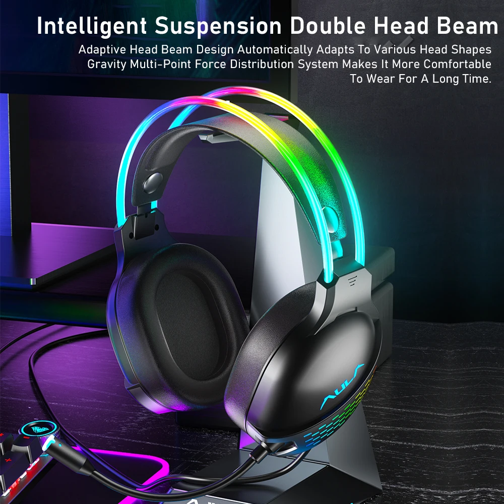 AULA S503 RGB GAMING HEADSET - NEXXCOM COMPUTERS
