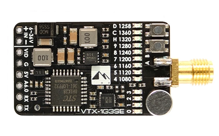 Matek Mateksys Video Transmitter 1.2/1.3ghz, Vtx-1g3se - Parts & Accs ...