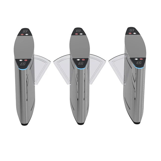 Pedestrian-Passage-Wing-Gate-Entrance-Electronic-Fingerprint-Used ...