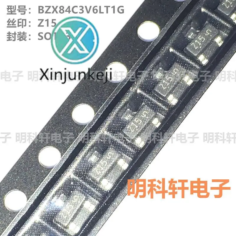 100pcs-orginal-new-BZX84C3V6LT1G-Silkscreen-Z15-SOT23-3-6V-SMD-Zener ...