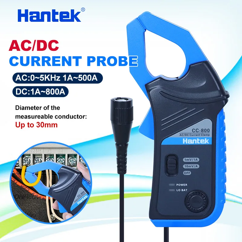 Hantek-abrazadera-de-corriente-AC-DC-CC-800-5KHz-de-ancho-de-banda-500A ...
