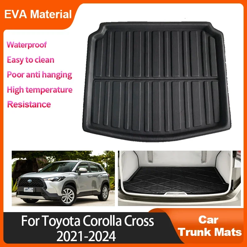Car-Rear-Trunk-Mat-For-Toyota-Corolla-Cross-Hybrid-2024-2023-2022-2021 ...