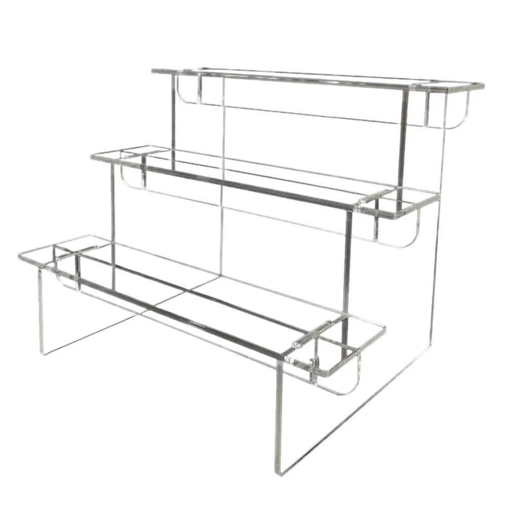 1-Set-Acrylic-Display-Stand-Transparent-Ladder-Hand-Made-Model-Display ...