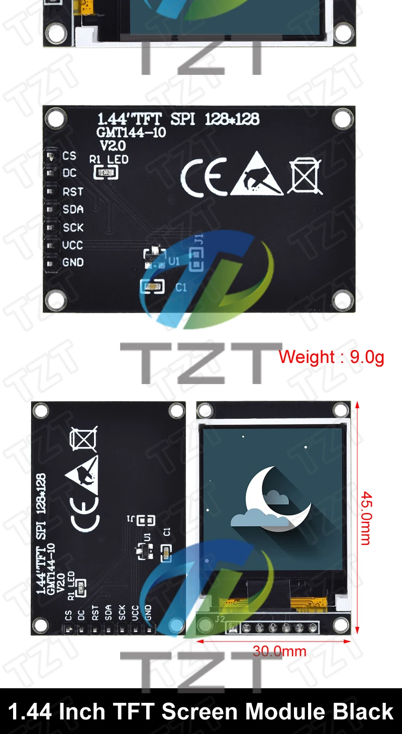 TZT TFT экран 128x128 | AliExpress