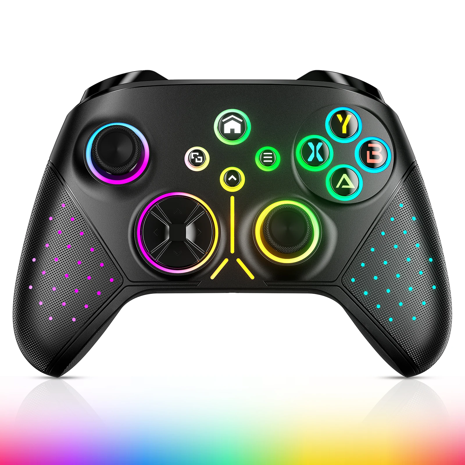 for-xbox-ones-joystick-RGB-WIRELESS-Game-pad-Double-Vibration-Precision ...